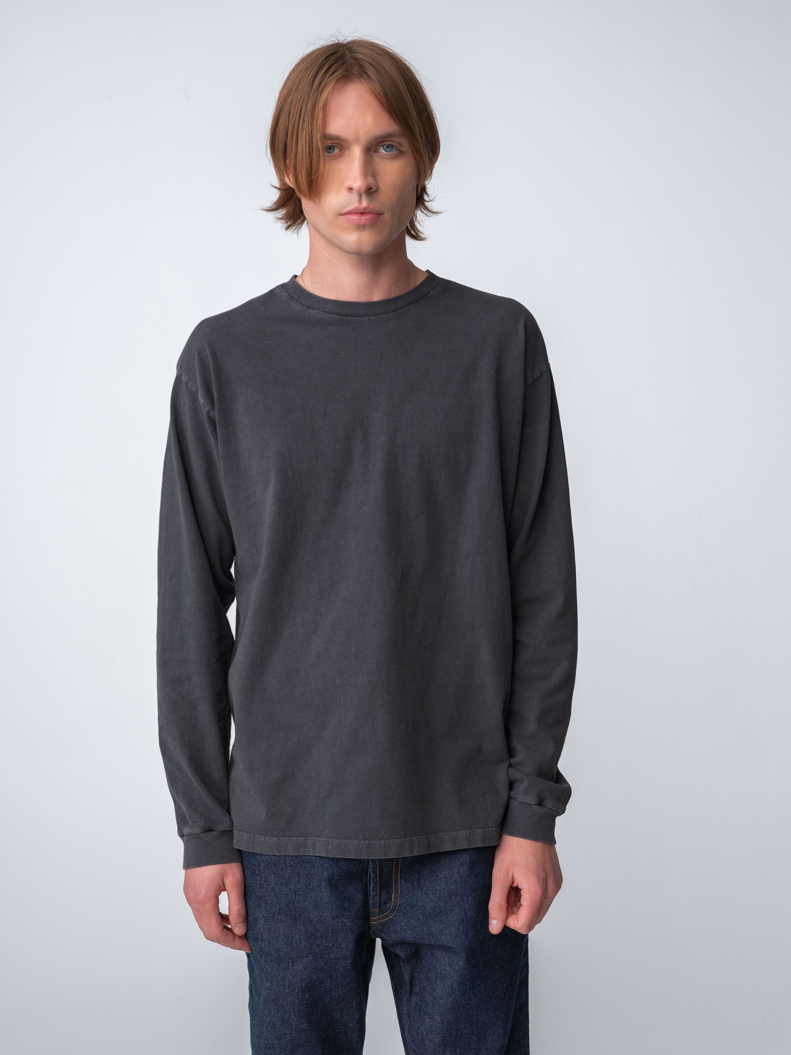 Long Sleeve Tee | Hanover Sunwashed Staple | Made in USA